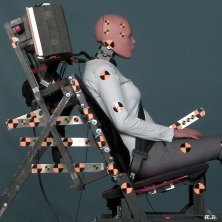 First Female Car Crash Test Dummy – Rearfacing.ie